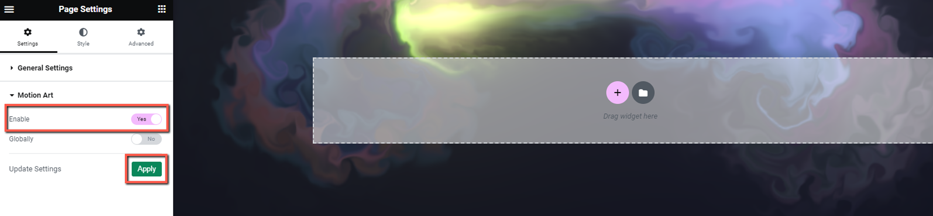 Turn Your Cursor Into a Magic Wand - Motion Art for Elementor